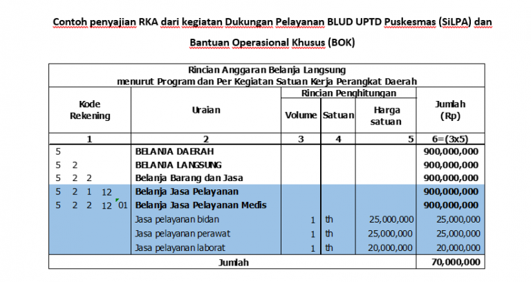 RKA BLUD, SiLPA dan BOK di Penganggaran BLU/BLUD - BLUD.co.id
